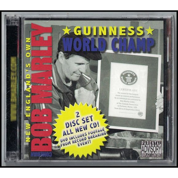Media | New Englands Own Bob Marley Guiness World Champ Comedian Cd Dvd ...